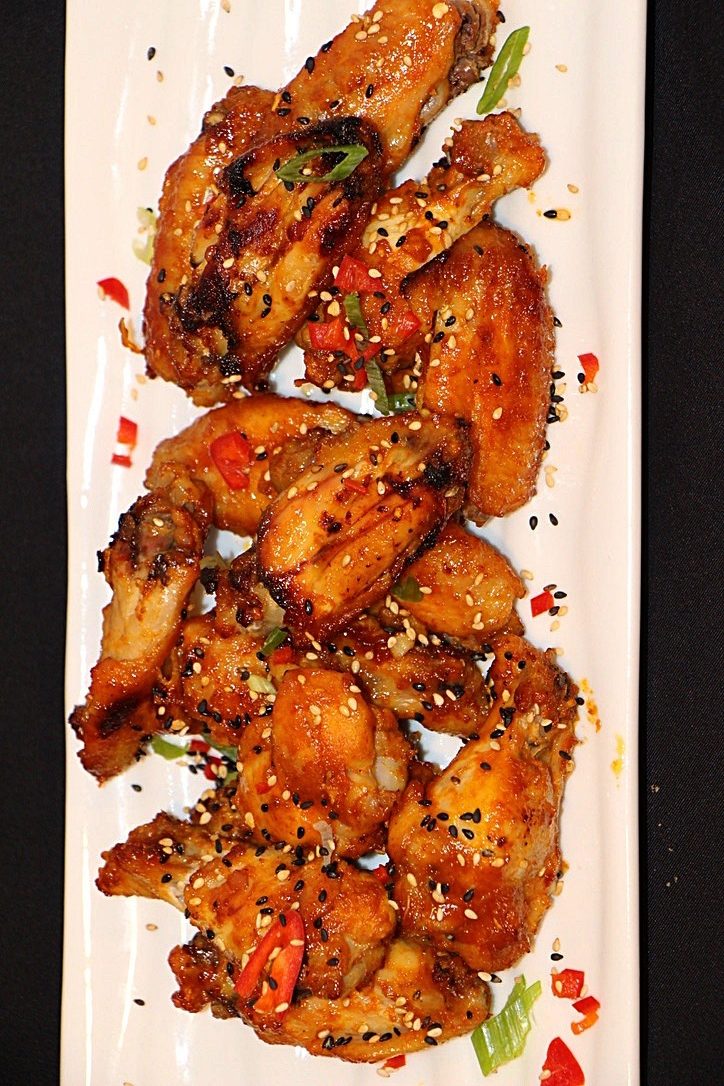 Succulent Korean Chicken Wings - Aroma And Essence